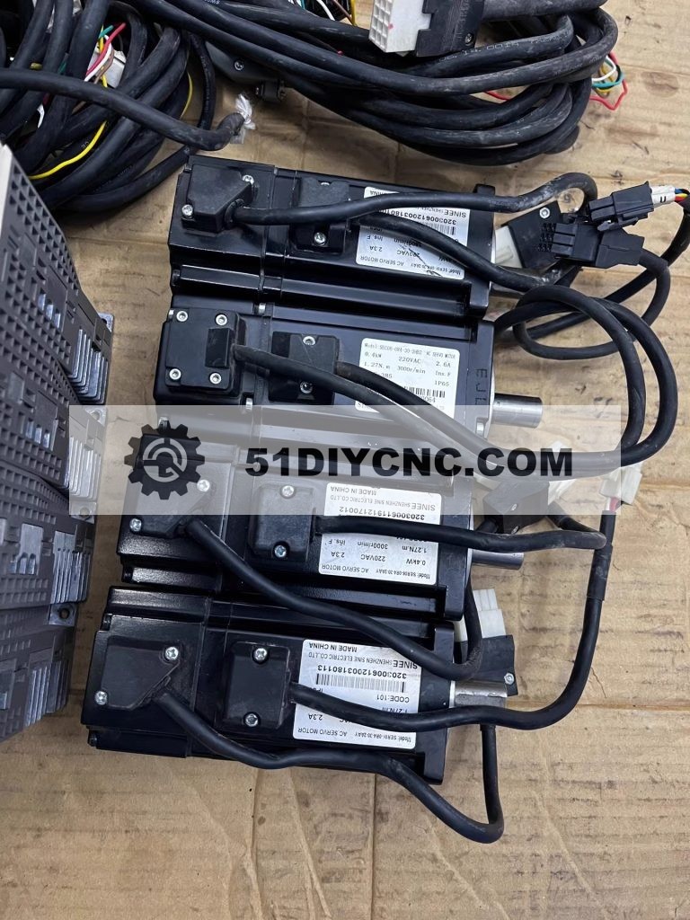 Used SINEE 400W Servo Drive & Motor Set